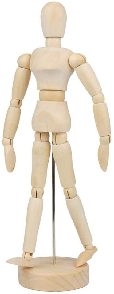 Joint doll made of wood, 20 cm jointed doll, wooden mannequins, movable ...