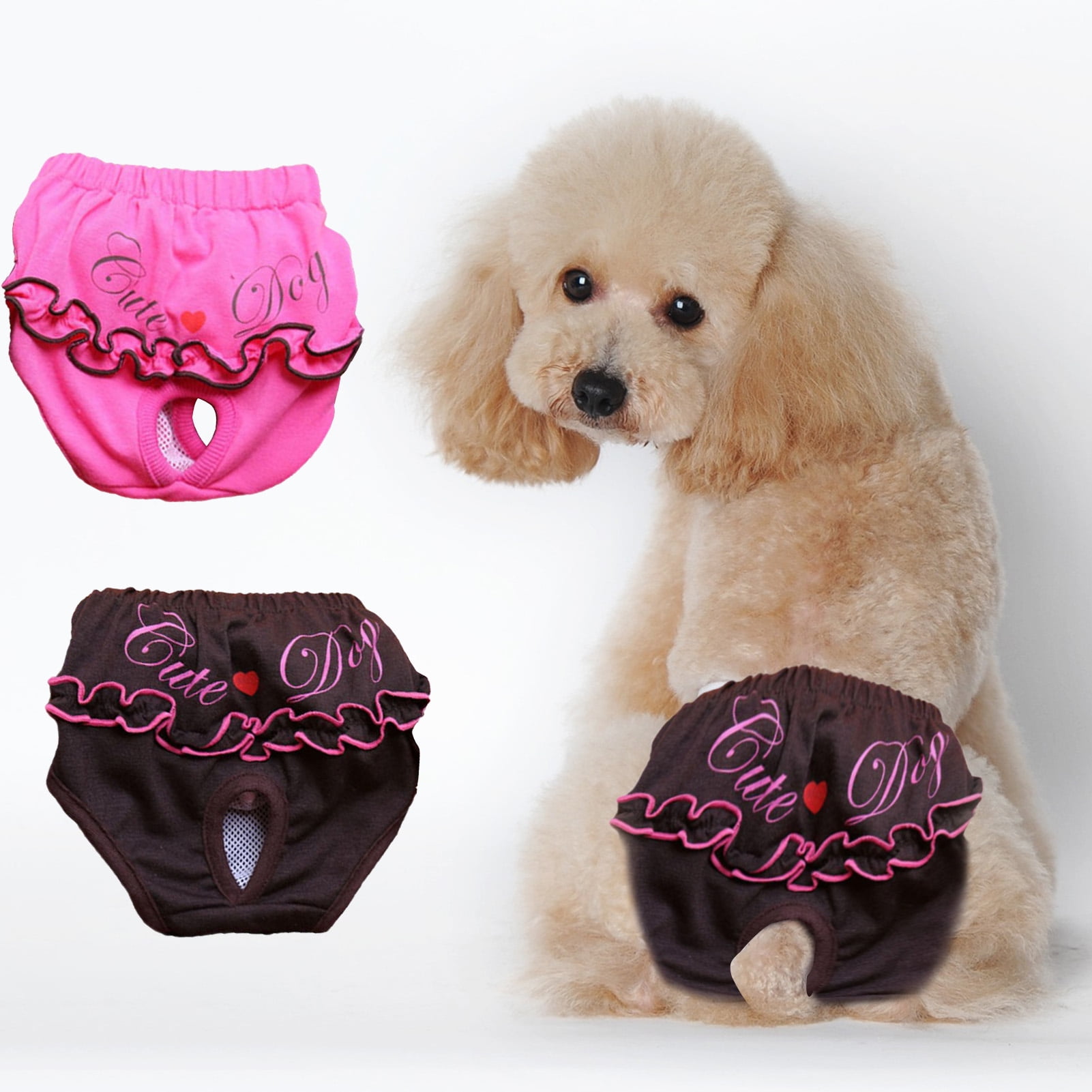 kiskick Pet Physiological Pants Soft Comfortable Breathable Cotton Pet ...
