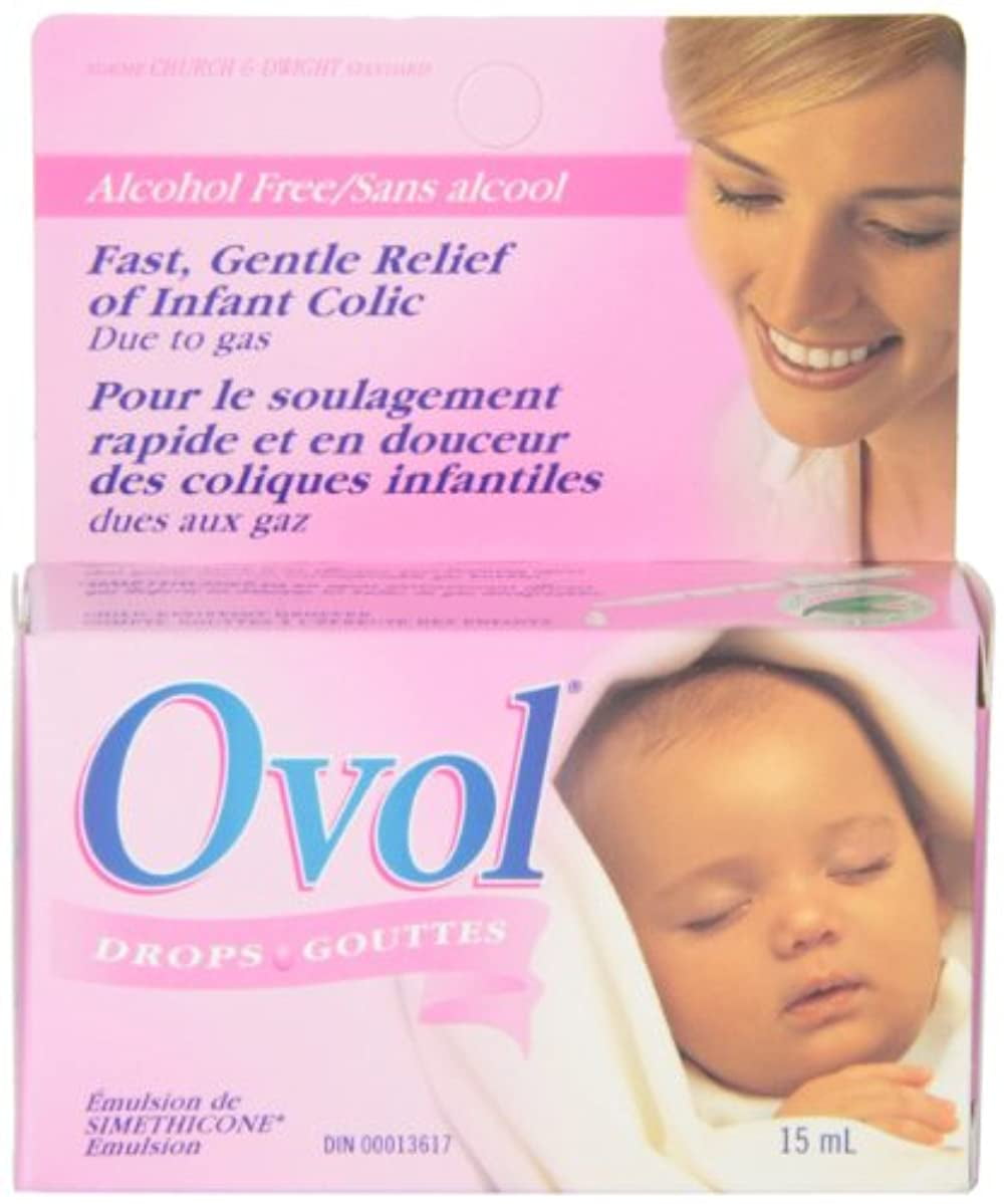 Buy OVOL Infant DROPS for Fast & Gentle Relief of Infant Colic Gas 15 ...