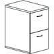 2 Drawers Vertical Wood Composite Lockable Filing Cabinet, Cherry - Walmart.com