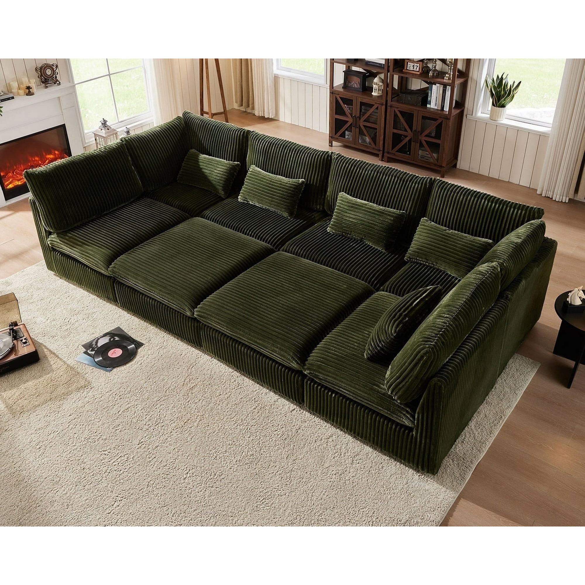 Click here for Chic House Oversized Modular Sofa extra Deep Cloud... prices