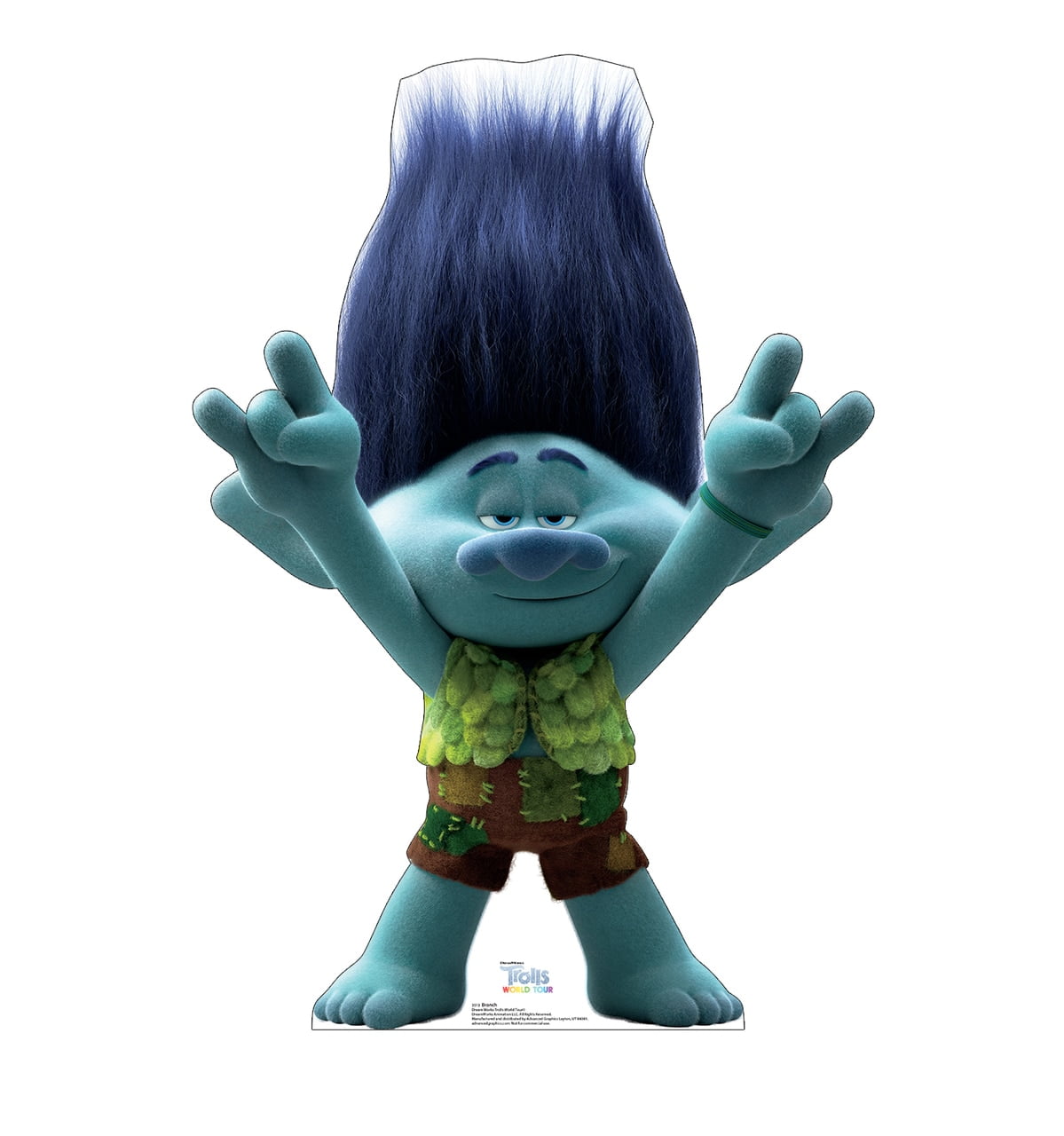 Advanced Graphics 3513 43 x 30 in. Branch Cardboard Cutout, The Trolls ...