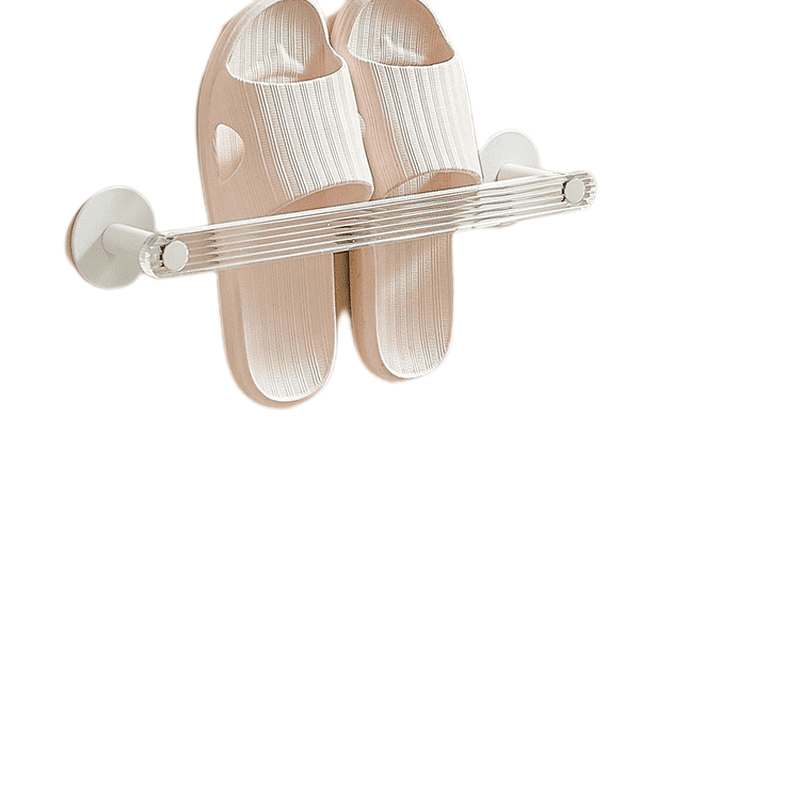 Yidarton Acrylic Bathroom Shoe Rack Wall Hanging Toilet Shelf Non ...