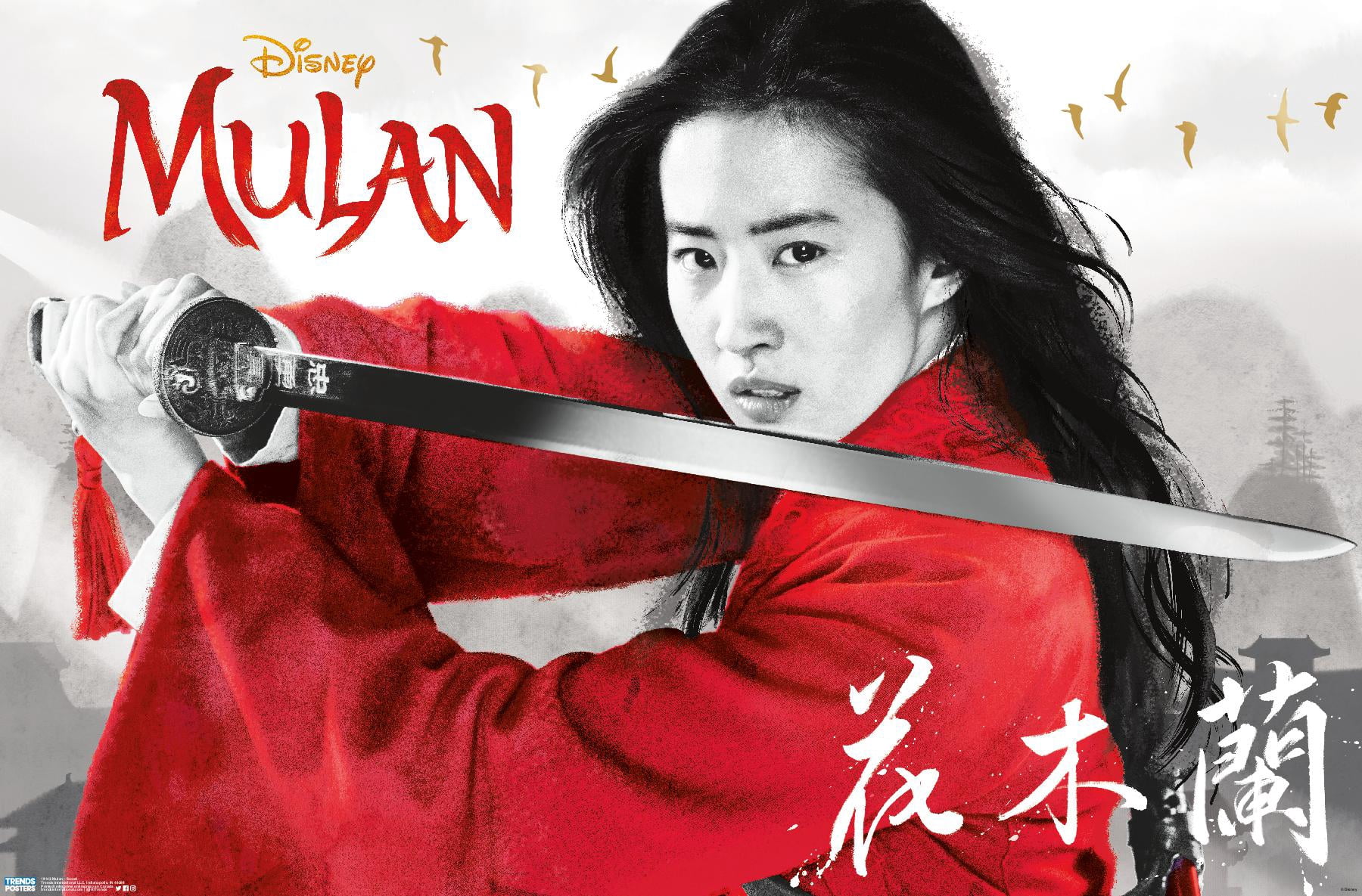Disney Mulan - Sword Wall Poster, 22.375" x 34" - Walmart.com