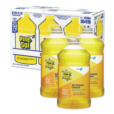 Pine-Sol Lemon Fresh Multi-Surface Cleaner, 144 fl oz - Walmart.com