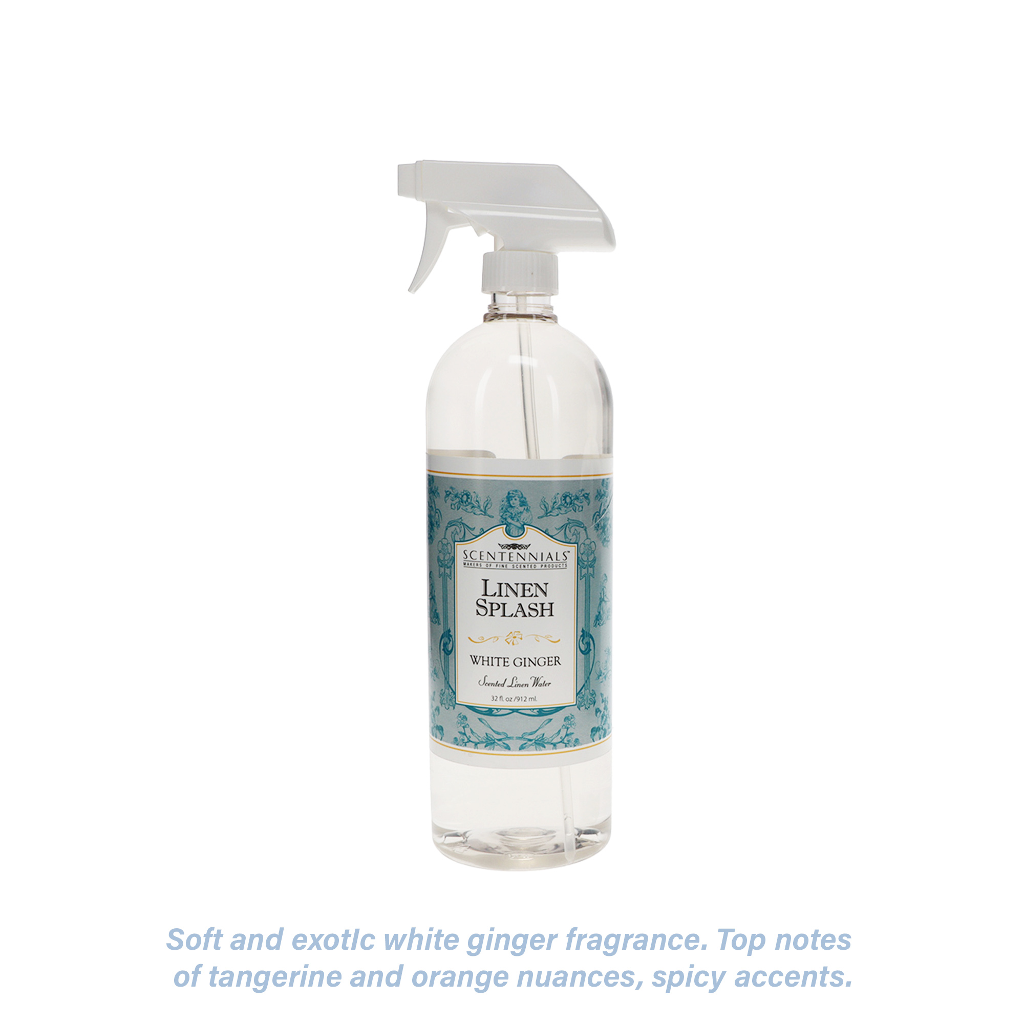 Scentennials Linen Spray White Ginger (32oz) - A Must Have for all your ...