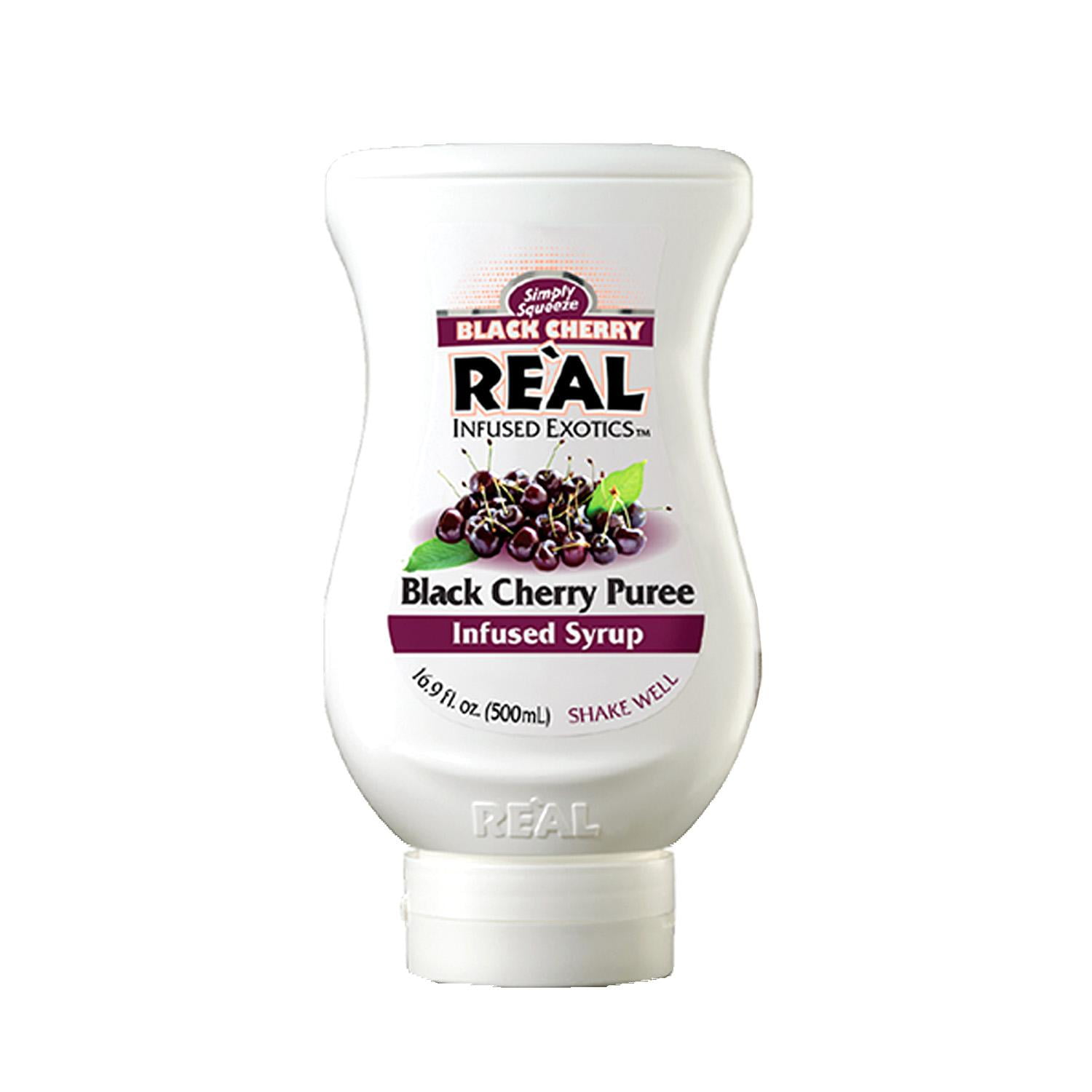 Paquete de 3 Jarabe Puree Real Black Cherry 500 ml | Bodega Aurrera en ...