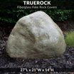 CrystalClear TrueRock Fake Fiberglass Flat Rock, Large, Sandstone, 42 x ...