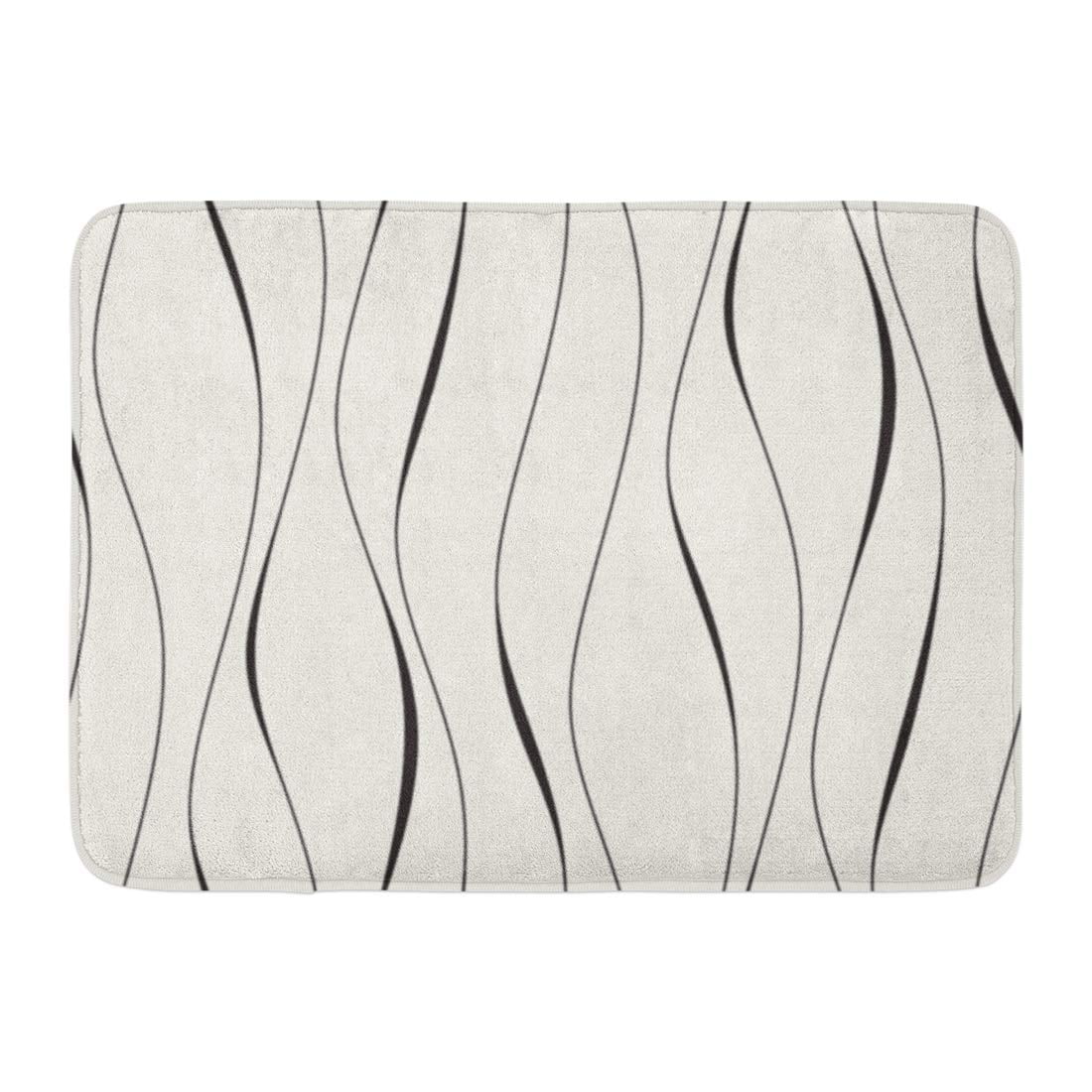 SIDONKU Line Ripple Pattern Wavy Graphic Simple Linear Waves Modern ...