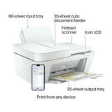 HP DeskJet 4252e Wireless All-in-One Color Inkjet Printer (White ...