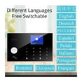 GSM Home Alarm System Smart Security Burglar Host Touch Keyboard Support 433MHz Wireless ...