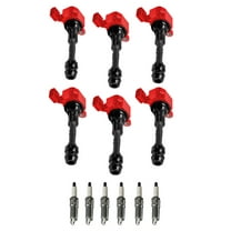 Set of 8 ISA Ignition Coil and 8 Denso Spark Plugs Compatible with ...