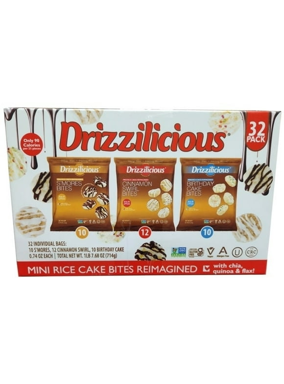 Drizzilicious Rice Cakes in Chips - Walmart.com