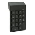 2024 2.4G Wireless Numeric Keypad Chocolate Keys Plug and Play 18 Keys ...
