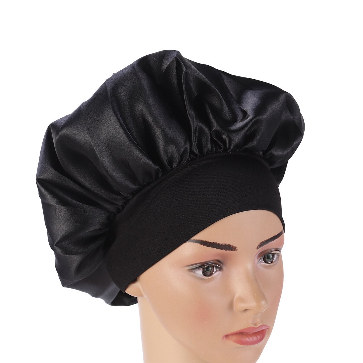 Click here for Upgrator High Resilience Black Wide Sleep Cap For... prices