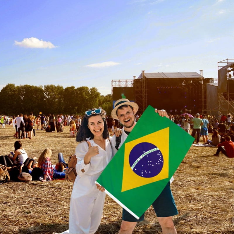 Bandera genérica de Brasil, 150 cm x 90 cm, poliéster | Walmart en línea