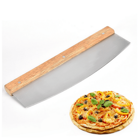 Surrme Slicing Knife - Half-Moon Chopper - Professional Pizza Cutter ...