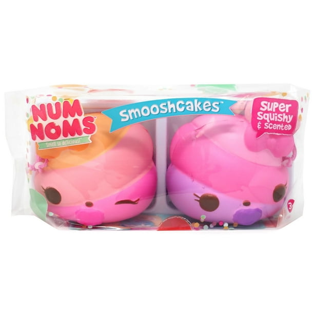 Num Noms Smooshcakes Baby Pop & Baby Rainbow Squeeze Toy 2-Pack ...