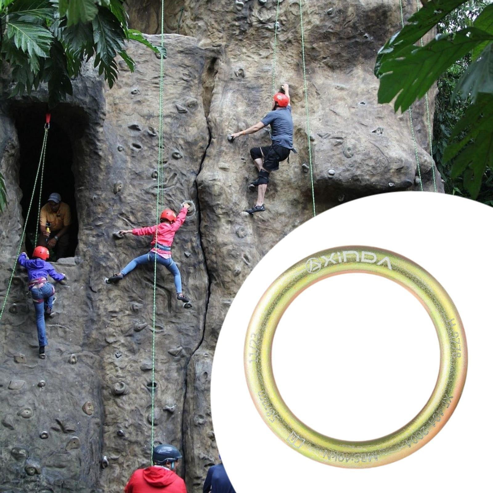 Equipo conector de cuerda de anillo de Rappel, Hardware de anillo de ...