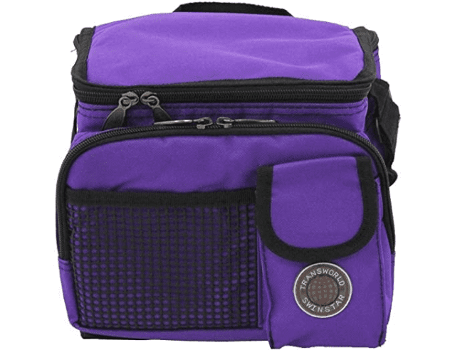 Transworld Durable Deluxe Insulated Lunch Cooler Bag (9" x 7" x 8 ...