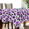 54x72in Square Printed Tablecloth Easy-Care Decorative Table Cloth for ...