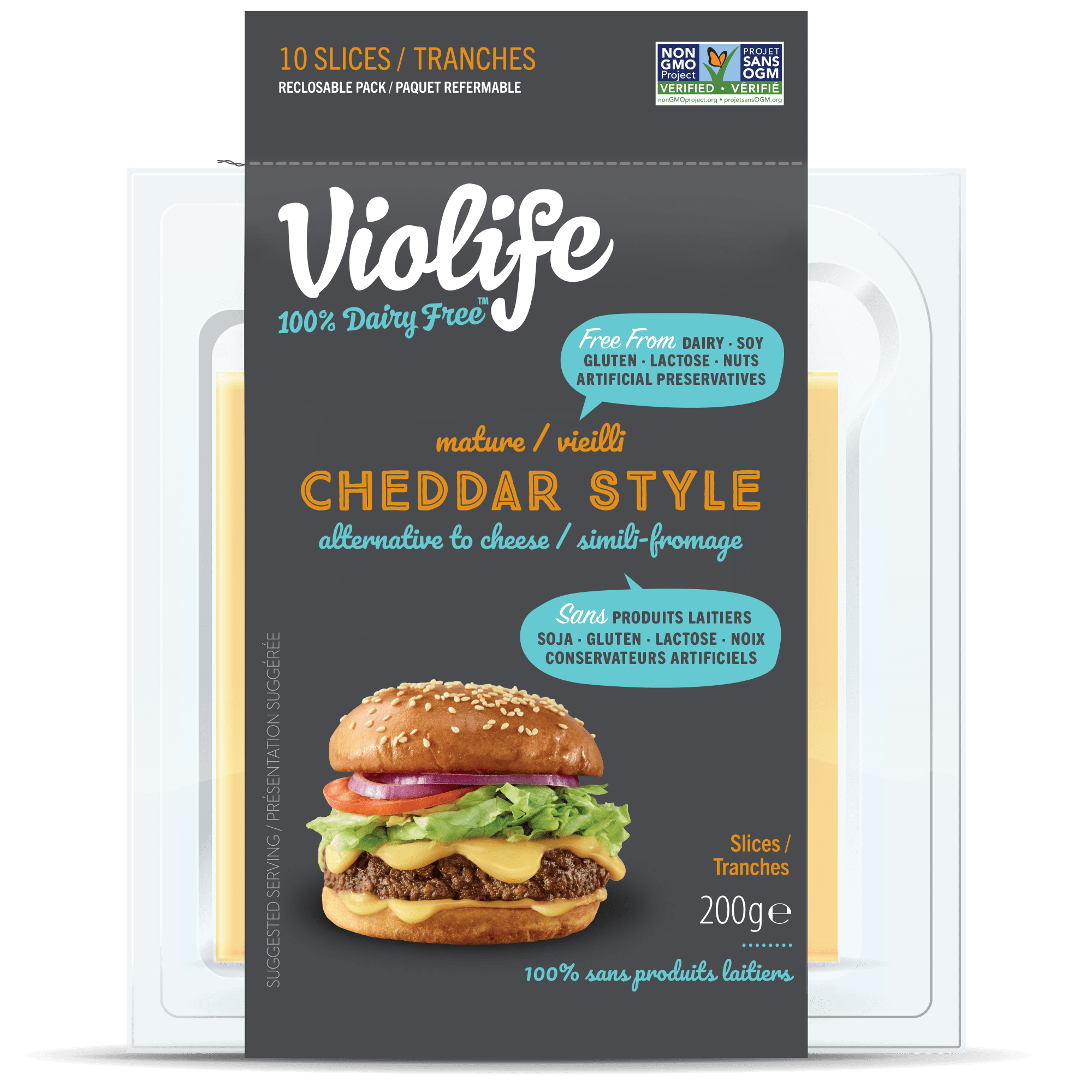 Click here for Violife Mature Cheddar Style Slices 200g prices
