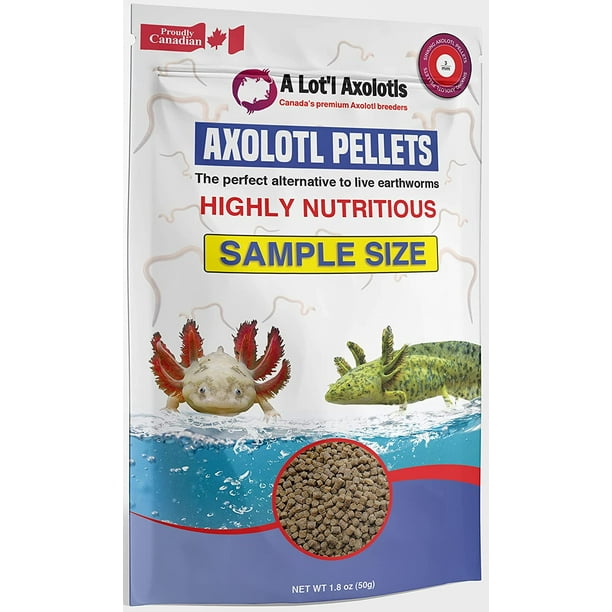 A Lot'l Axolotls - Axolotl Pellets - Carnivore Food - Sinking Fish Food ...