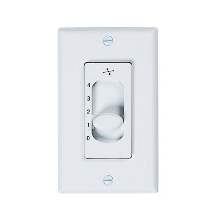 Emerson Ceiling Fans SW46LA, 4-Speed Ceiling Fan Slide Control Almond ...