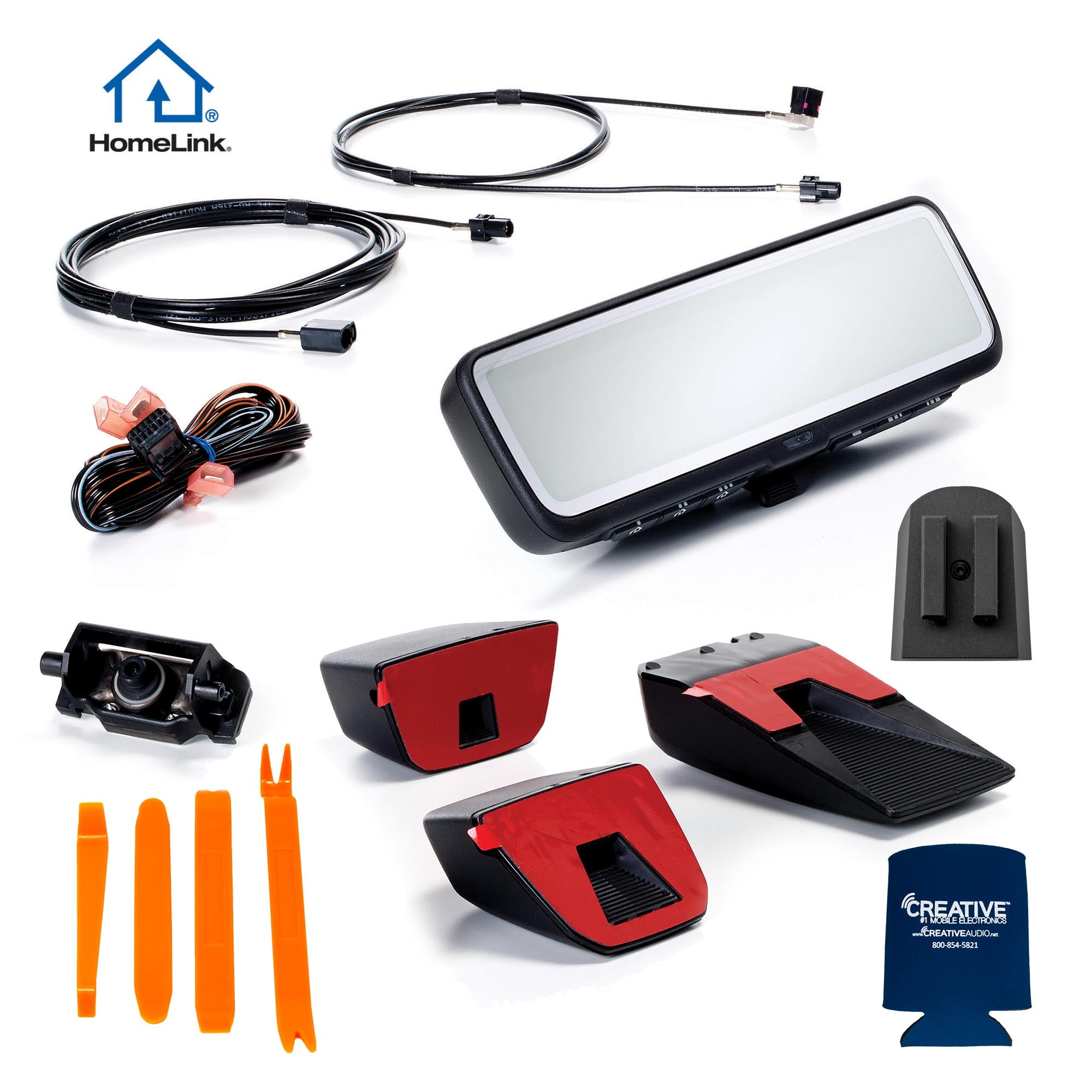 Gentex Sprinter Van Rear View Video Full Display Mirror, Home Link ...