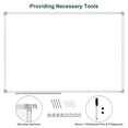 "Lockways Big 36"" x 24"" Magnetic Dry Erase Board for Dorm, Wall ...