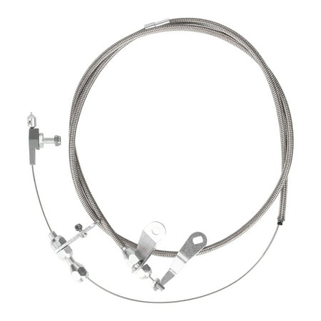 Braided Kickdown Cable Braided Kickdown Cable Detent Transmission Trans ...