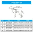 Adjustment Reflective Dog Vest Winter Clothes With High Neck Design And ...
