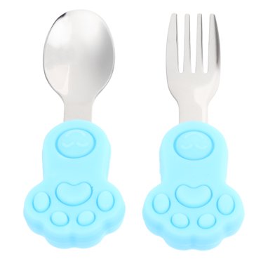 green sprouts Learning Cutlery Set-Aqua-12mo+ - Walmart.com