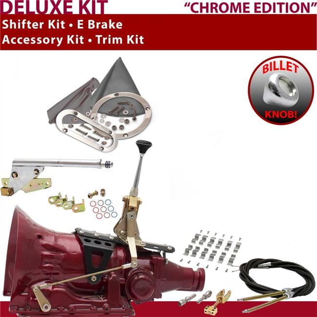 American Shifter PG Shifter Kit Chrome 6 in. E Brake Cable Clamp Trim Kit for EC928 - Walmart.com