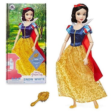 Disney Princess Snow White Fashion Doll with Black Hair, Brown Eyes ...