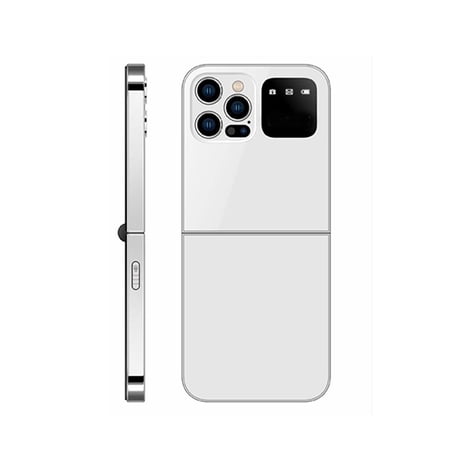 NEW For i16Pro Mini Unlocked Flip Mobile Phone 2 SIM Card Display Small ...