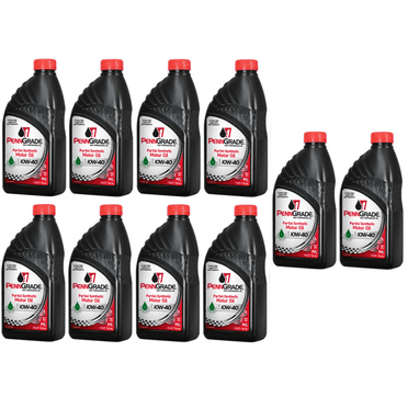 PENN GRADE 1 71566, V2 4-Stroke Motorcycle Oil SAE 10W-40, 12 Quart ...