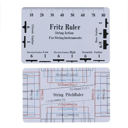 Volkmi String height ruler guitar measuring ruler guitar measuring tool ...