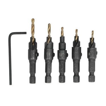 AEVXKHI Hinge Drill Bit Set, Solid Drilling Hinge Drill Bits, Stable ...