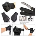 2 Pack Shock Resistant Work Gloves - High Performance Safety Gloves for ...