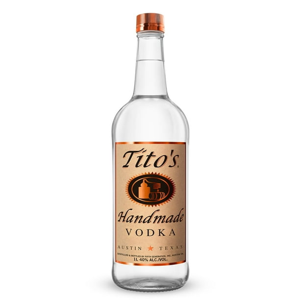 Pack de 6 Vodka Tito´s Handmade 1 LT Importado Tito´s Vodka | Bodega Aurrera en línea