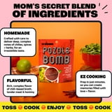 EZ Bombs Pozole Bomb Seasoning, Single Pack - Authentic Mexican Soup ...