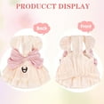 Dog Princess Dresses for Small Dogs Cat Bow Dress with Ring Dog Girl ...