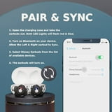 Disney Mickey Mouse Earphones: Wireless Bluetooth Buds with Charging ...