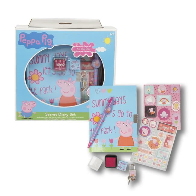 DDI 2332330 Peppa Pig Secret Diary Set, Case of 12 - Walmart.com