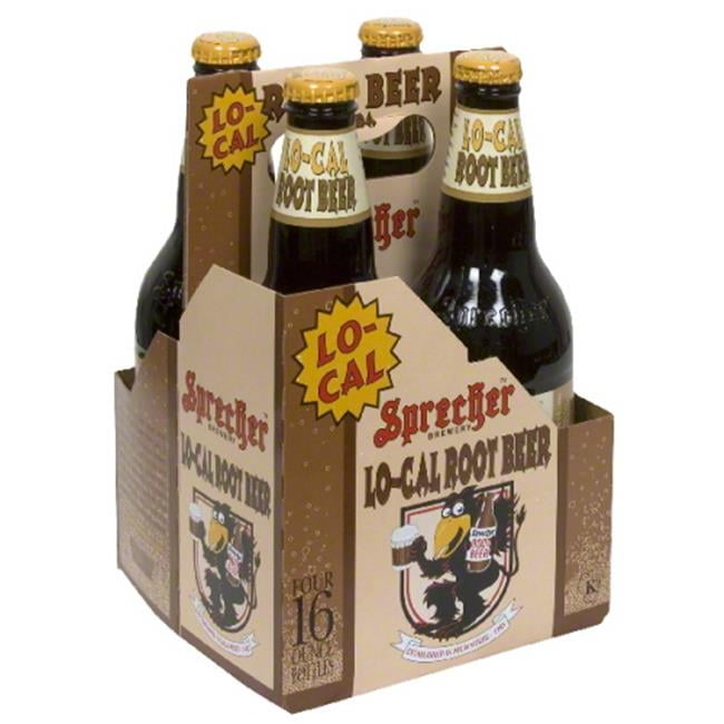 SPRECHER SODA ROOT BEER LOW CAL 4PK-64 FO -Pack of 6 - Walmart.com