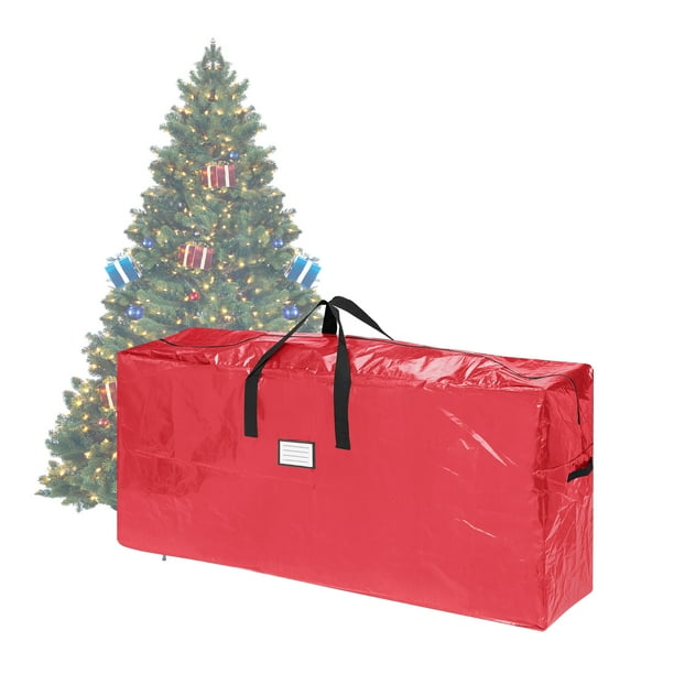 Elf Stor Premium Red Christmas Tree Bag Holiday Extra Tall For up to 9 ...