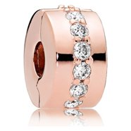 Pandora Rose Row Of Hearts Clip Charm 781978 - Walmart.com