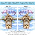 Toland Home Garden What's Up Kitten Cat Flag Double Sided 12x18 Inch ...