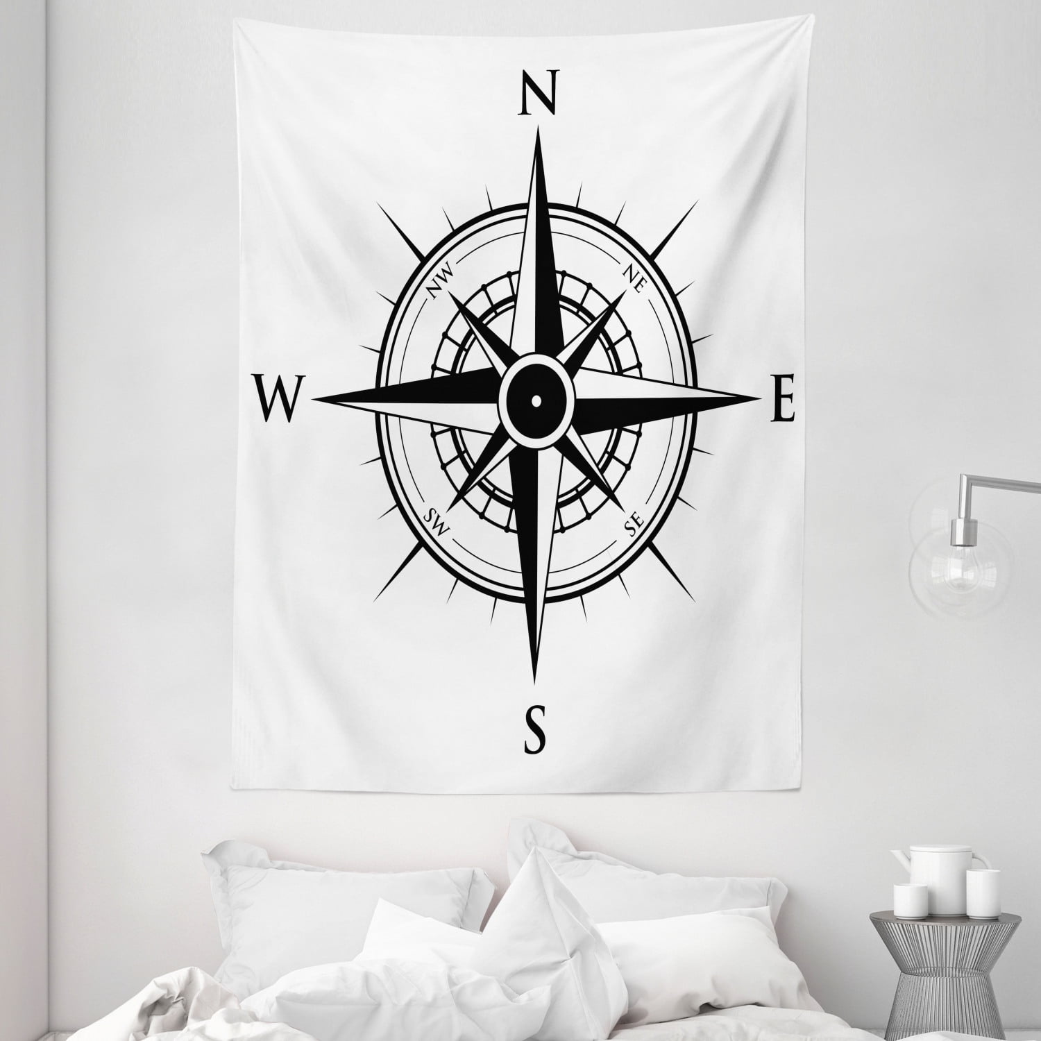 Compass Tapestry, Primitive Navigation Technology on the Sea Discovery ...
